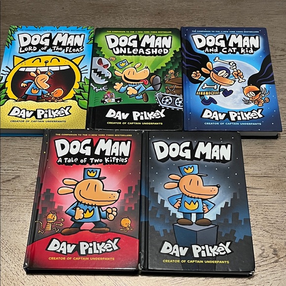 Other | Dog Man Book Collection By Dav Pilkey | Poshmark